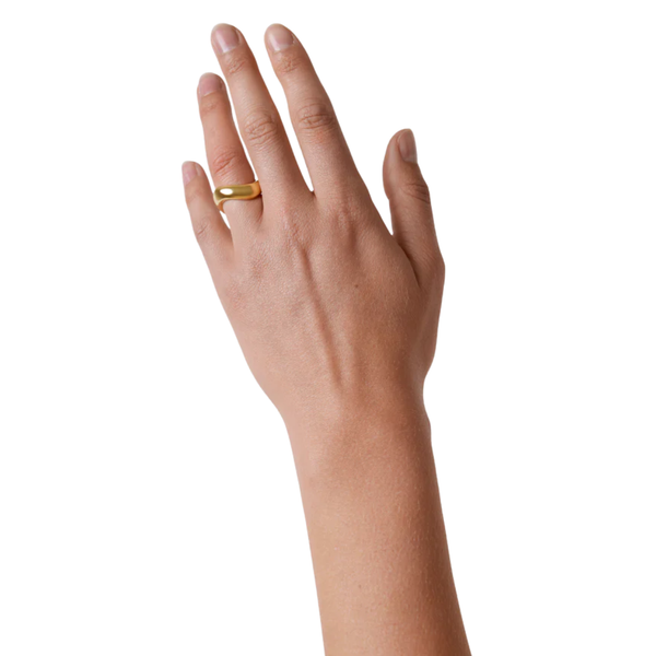 Ivalo Ring Gold – Seagreen